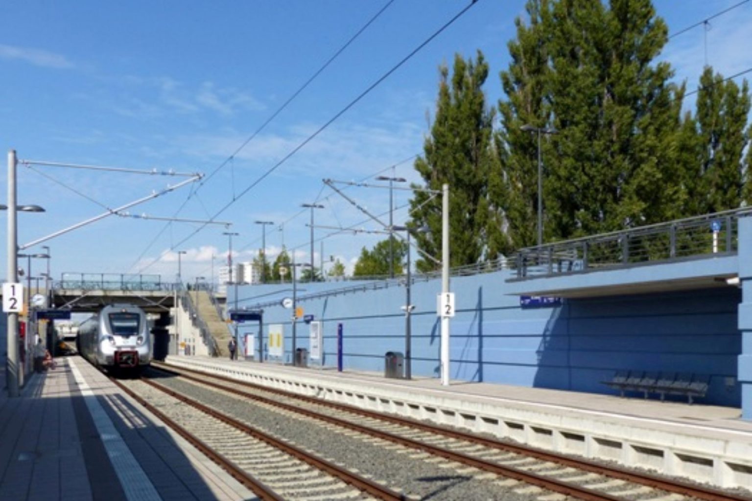 S-Bahn-Haltepunkt Leipzig-MDR – DNR – Daab Nordheim Reutler | Leipzig